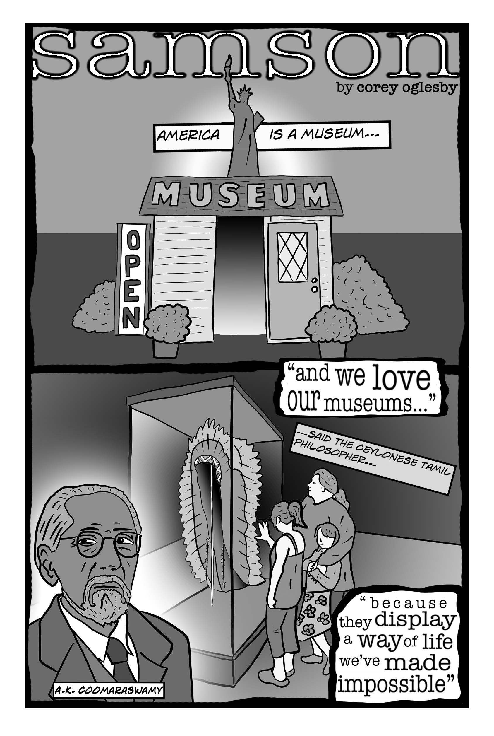 “Samson,” a poem comic by Corey Oglesby – Heavy Feather Review